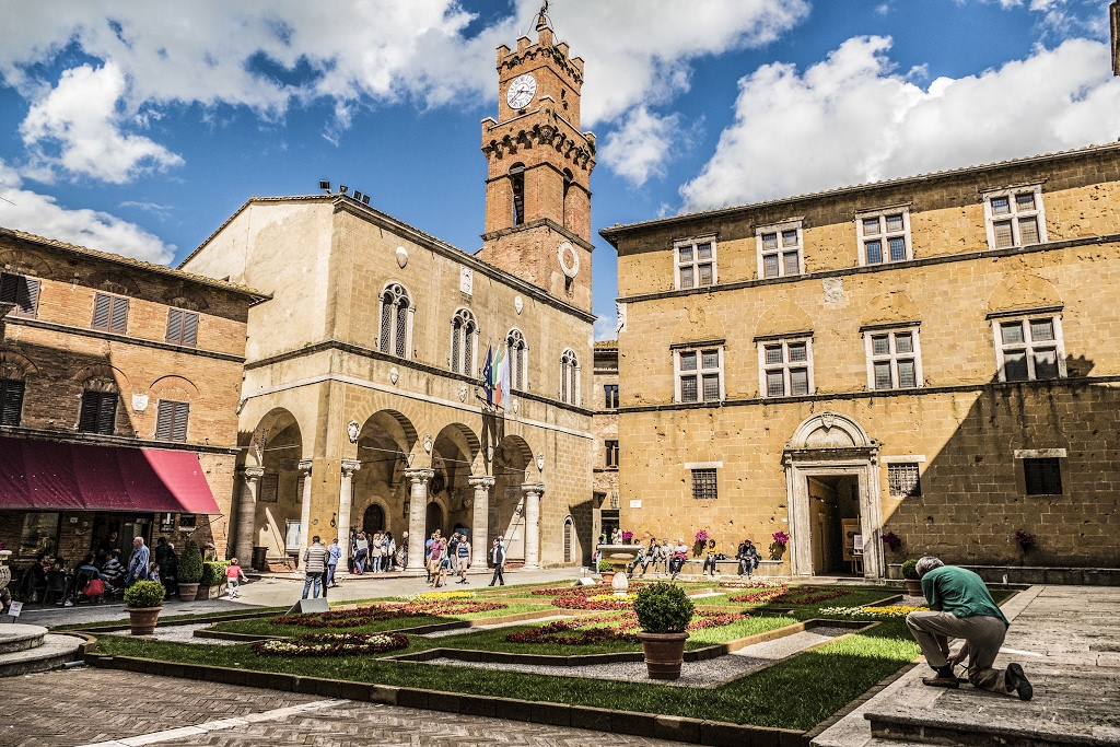 piazza Pienza - Dizy Foto
