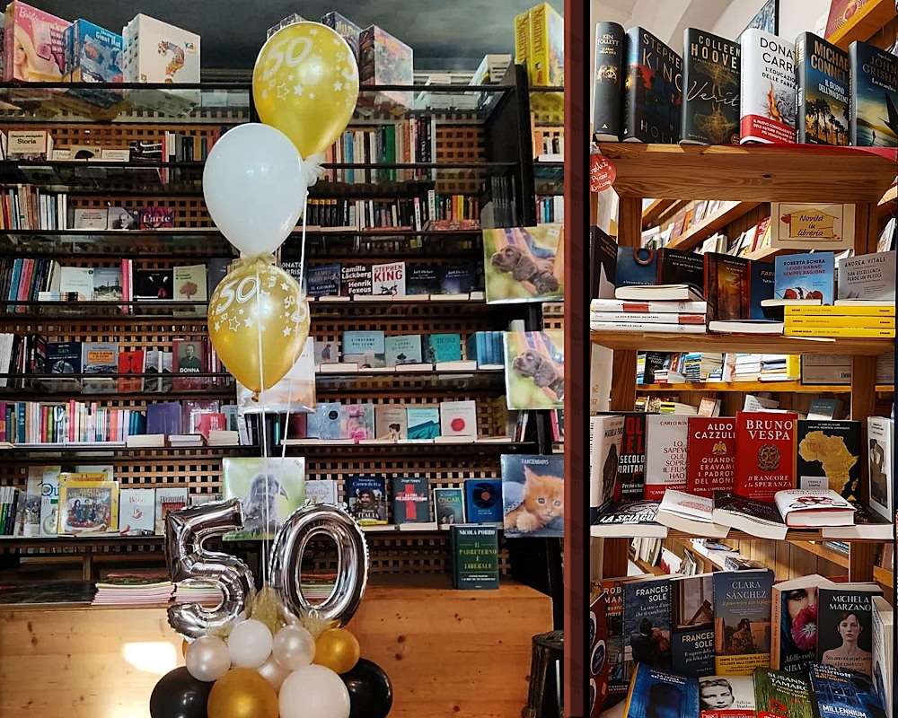 Il numero 50 e la parola Cinquanta
